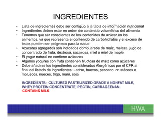 04 proexp normas de etiquetado de lacteos | PDF