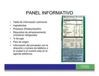 04 proexp normas de etiquetado de lacteos | PDF