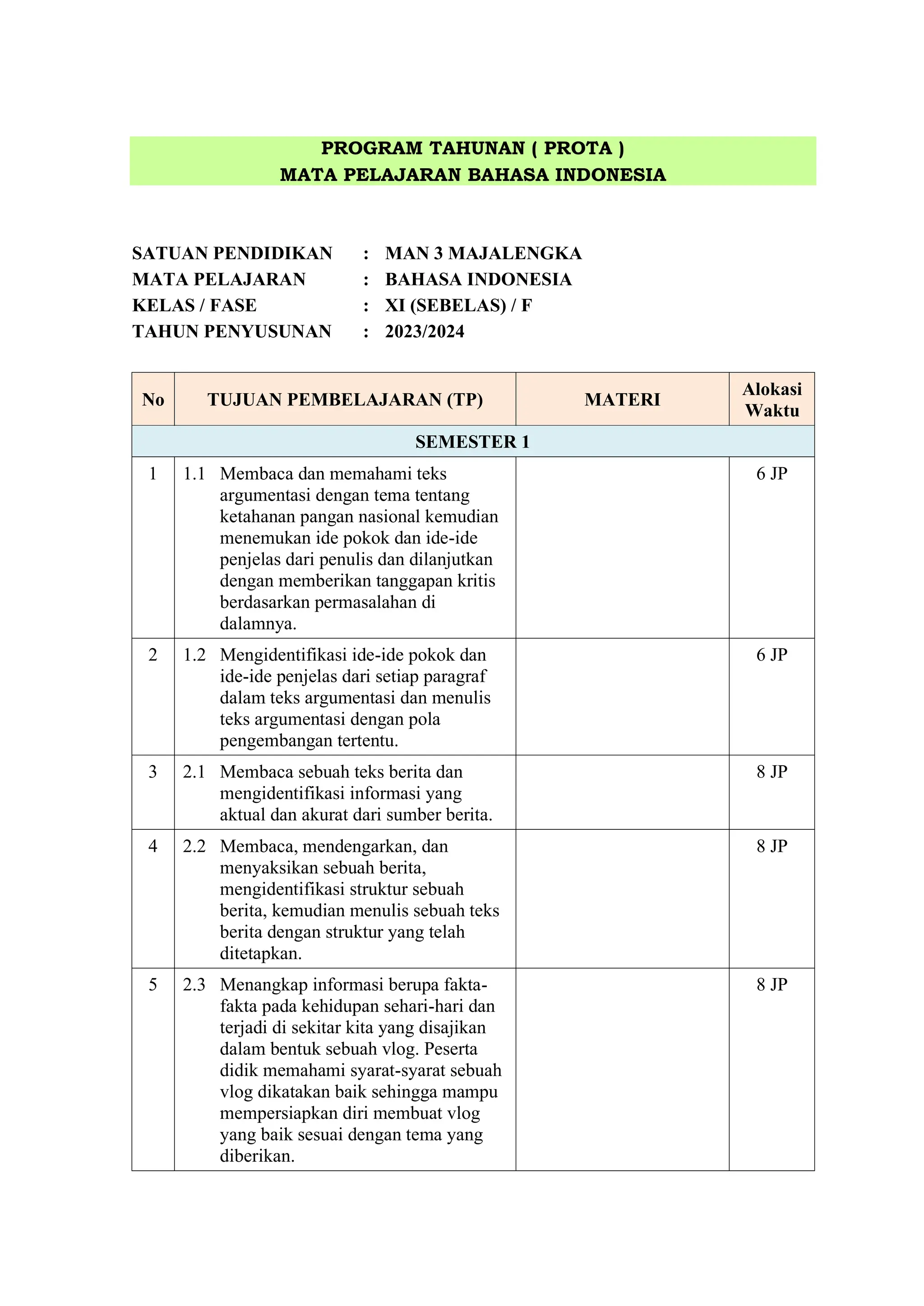 04 PROTA - Bahasa Indonesia 11.pdf