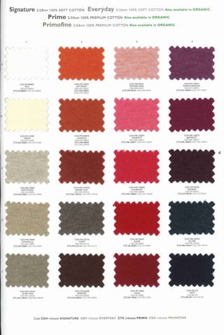 COLOR CARD - NOVETEX | PDF