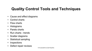Project Quality Management | PPTX