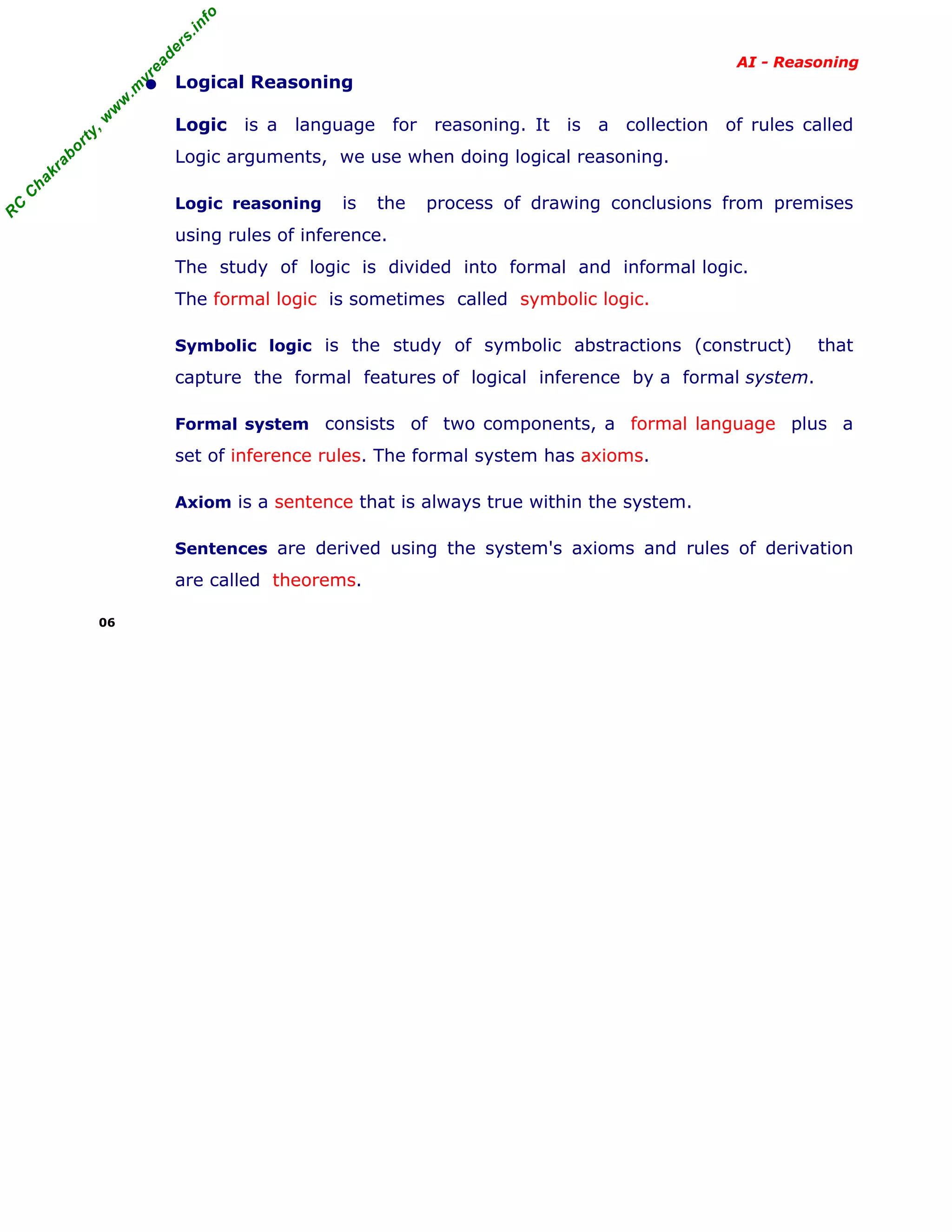 04 reasoning systems | PDF