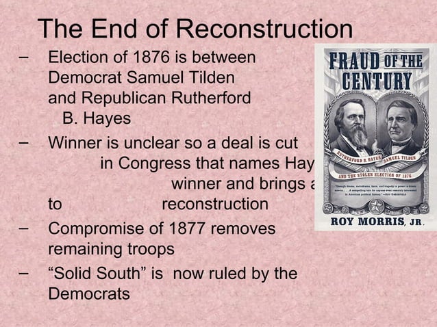 US History Unit 2 Notes on Reconstruction | PPT | Crime & Harmful Acts ...