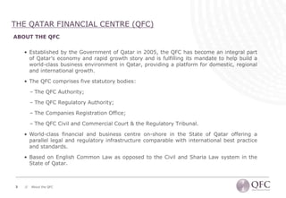 Qatar Financial Centre companies registration office - (CRO) | PPTX