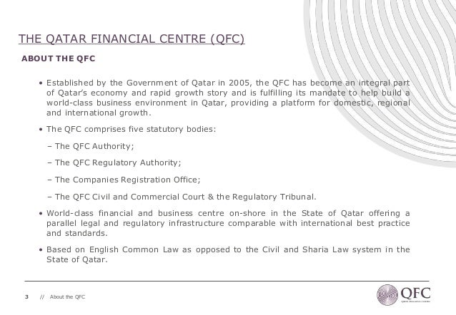 Qatar Financial Centre companies registration office - (CRO)