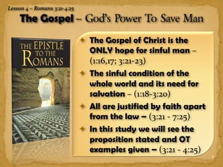 Examples Of Righteousness