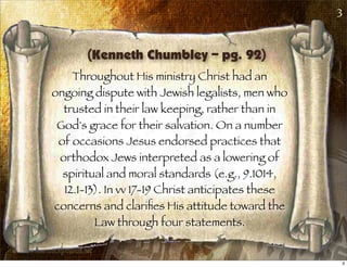 "Jesus & The Law" | PDF | Christianity | Religion & Spirituality