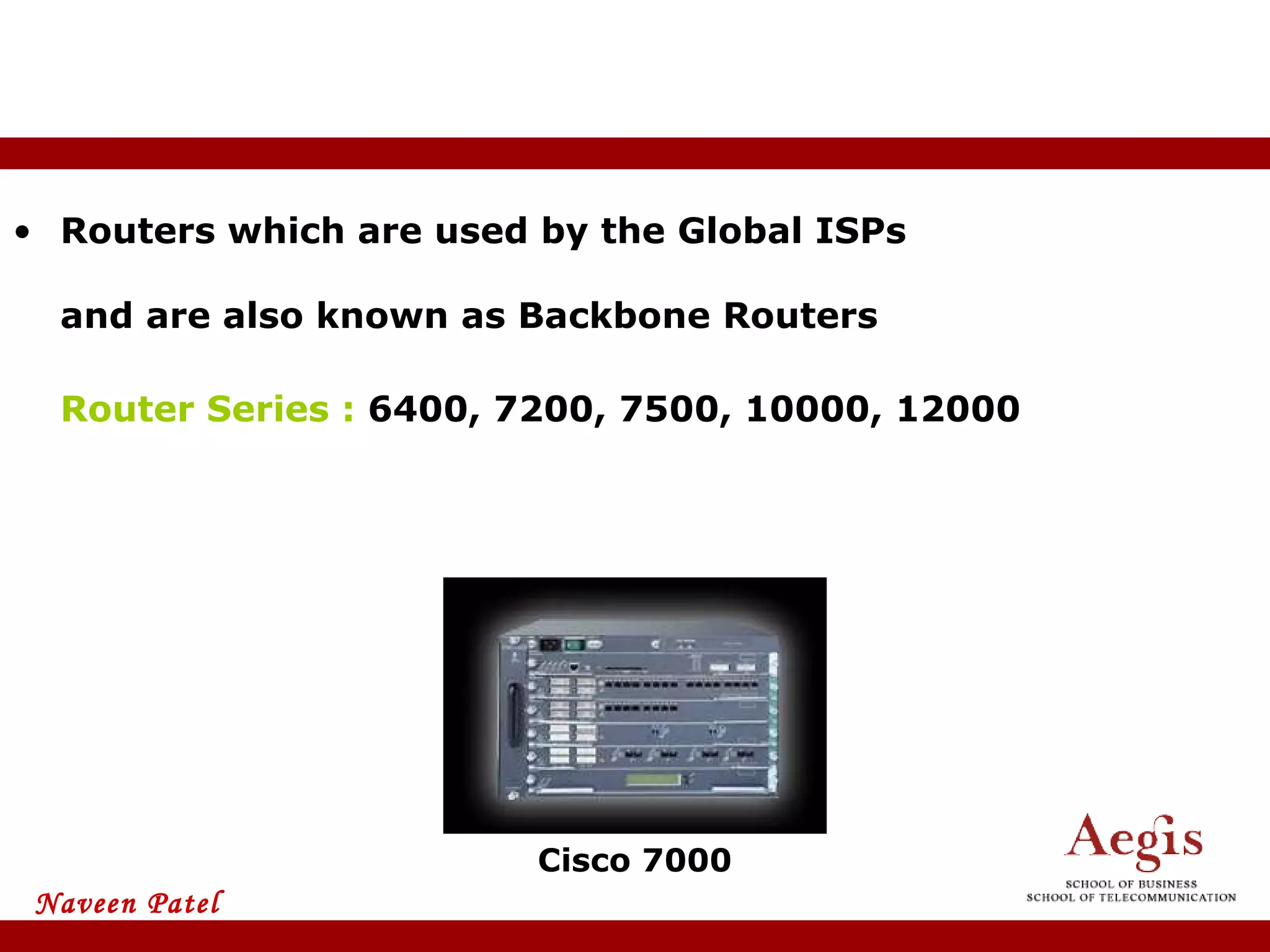 ACIT Mumbai - CCNA Training - Router Introduction | PPT