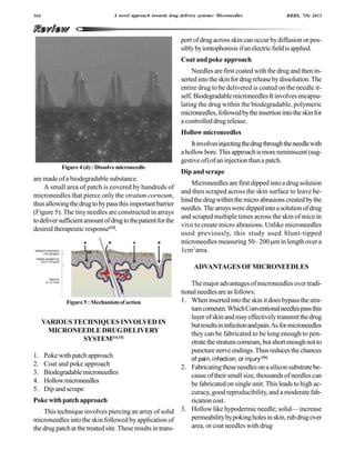 A Novel Approach Towards Transdermal Drug Delivery system: Microneedles | PDF | Skin Care | Beauty
