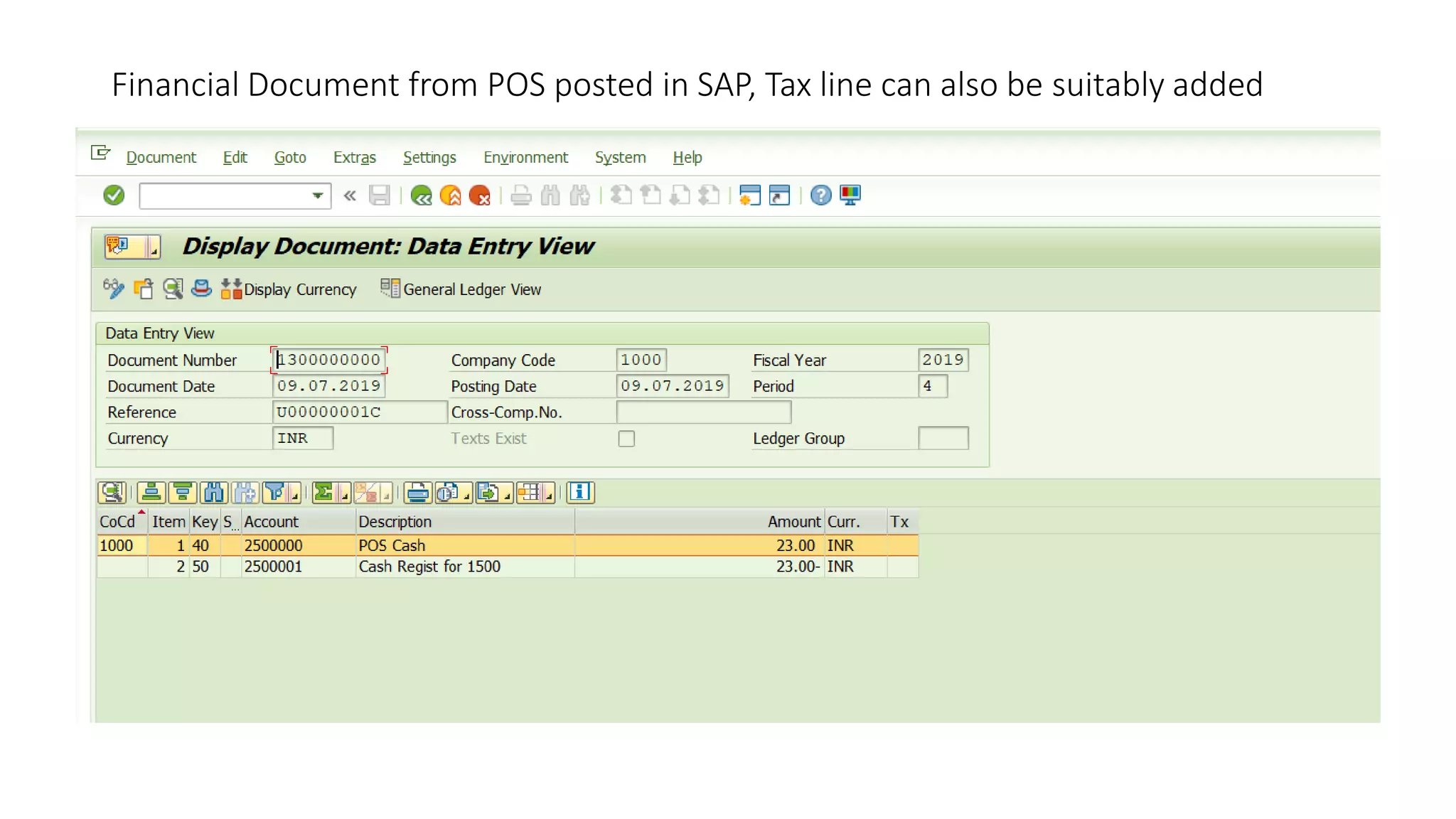 POS Inbound Interfaces | PDF