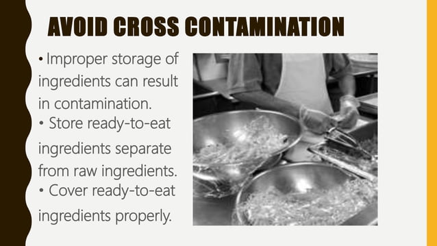 04 sanitary practices in preparing sandwiches | PPTX | Cooking | Food ...