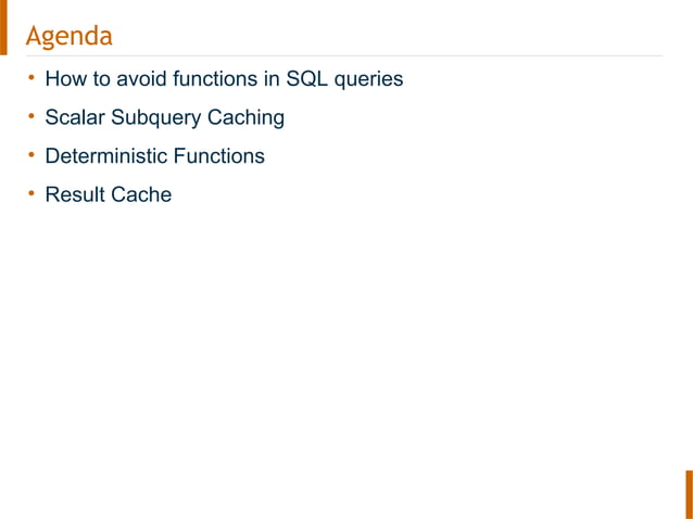 Oracle Sql Plsql Performance Tuning Ppt