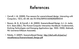Scenario-Based Design | PPT
