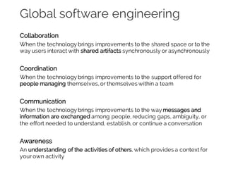 [2015/2016] Collaborative software development with Git | PPT