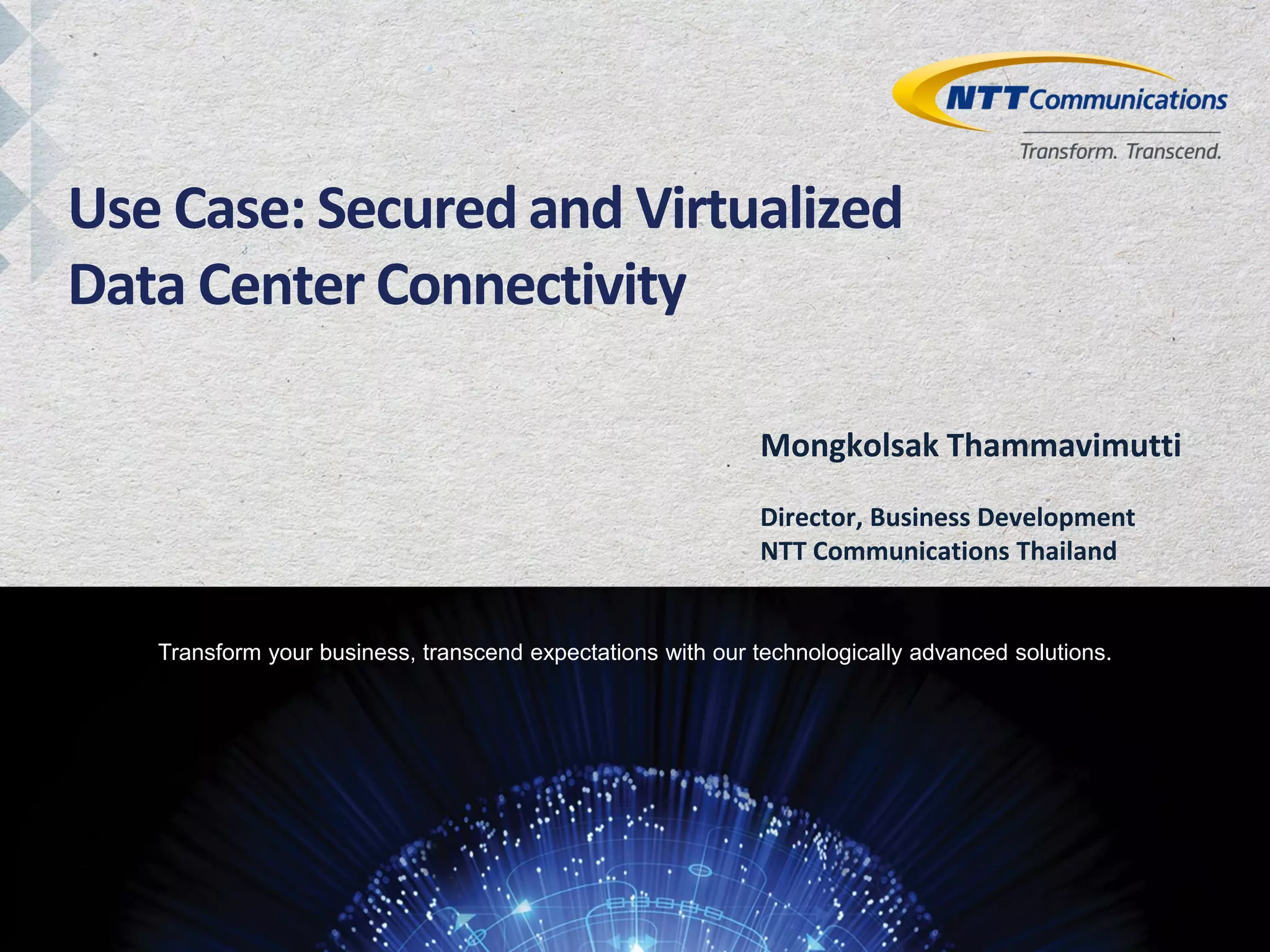Cisco Connect 2018 Thailand - Secured and visualized data center ...