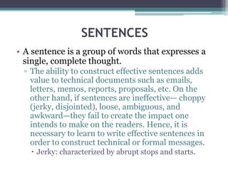 Struture of Sentences and it's formation .pptx
