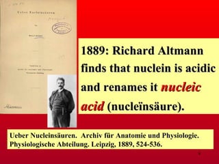 A Short History of DNA | PPT