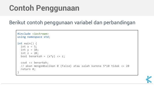 Algoritma dan Struktur Data - Sintaks C++