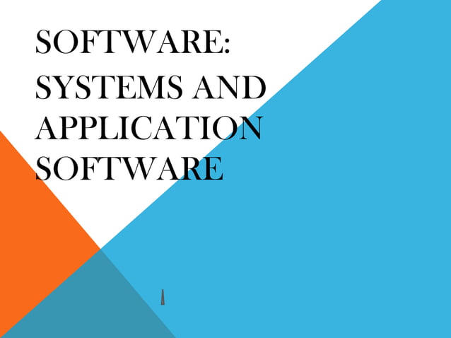 software system_and_application_software | PPT