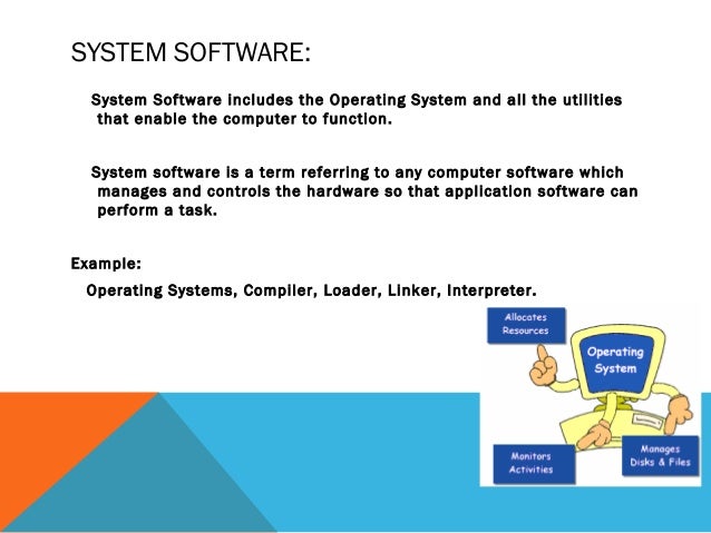 software system_and_application_software