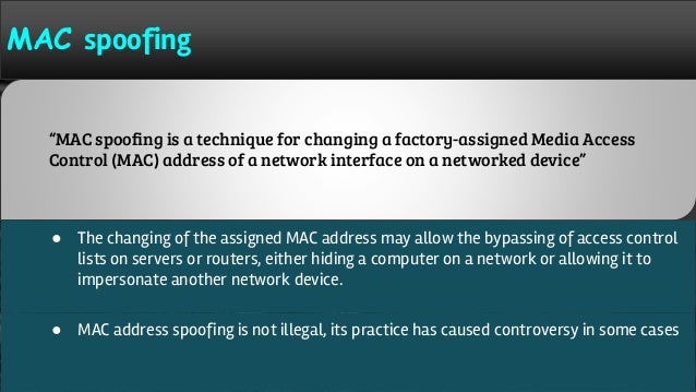Spoofing attack: Learn about Email spoofing, IP address spoofing and