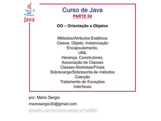 Curso de Java (Parte 4) | PPT