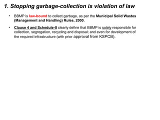 Solid Waste Management presentation to KSPCB | PDF