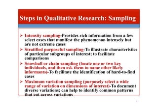 Syed Hashemi - qualitative research | PPT