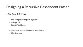 04 Syntax Analysis - RDP.pptx