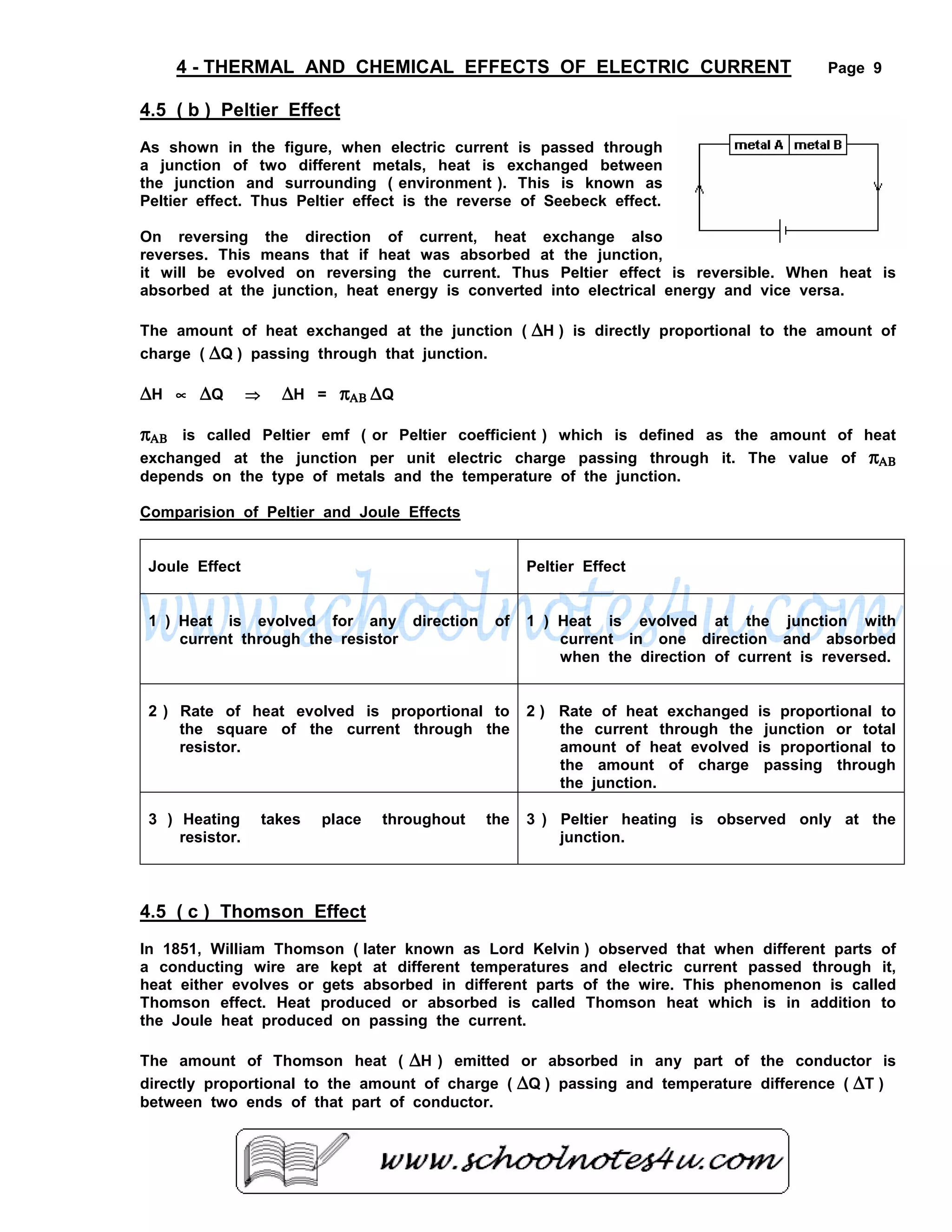 04(t) thermal and chemical effects of electric current | PDF