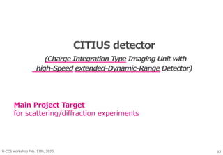 04 New opportunities in photon science with high-speed X-ray imaging ...