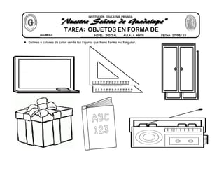 04 tarea ojetos rectangulares | PDF