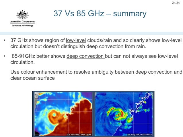 Polar orbiting satellites (cf Geostationary) Sun-synchronous daily ...