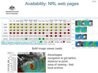 Polar orbiting satellites (cf Geostationary) Sun-synchronous daily ...