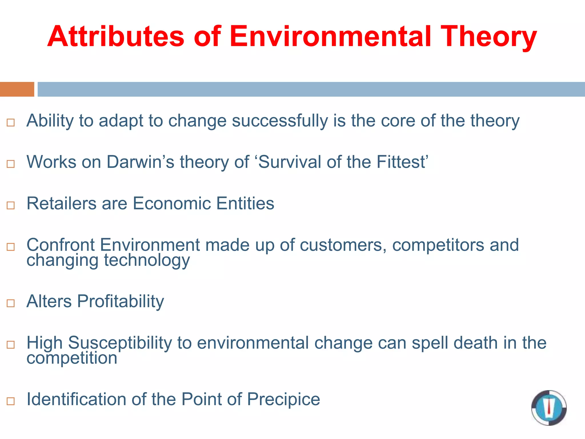 04 theories and classification of retailing | PPTX