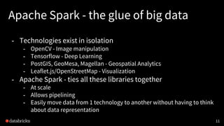 Geospatial Analytics at Scale with Deep Learning and Apache Spark with Tim hunter and Raela Wang ...