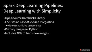 Geospatial Analytics at Scale with Deep Learning and Apache Spark with Tim hunter and Raela Wang ...