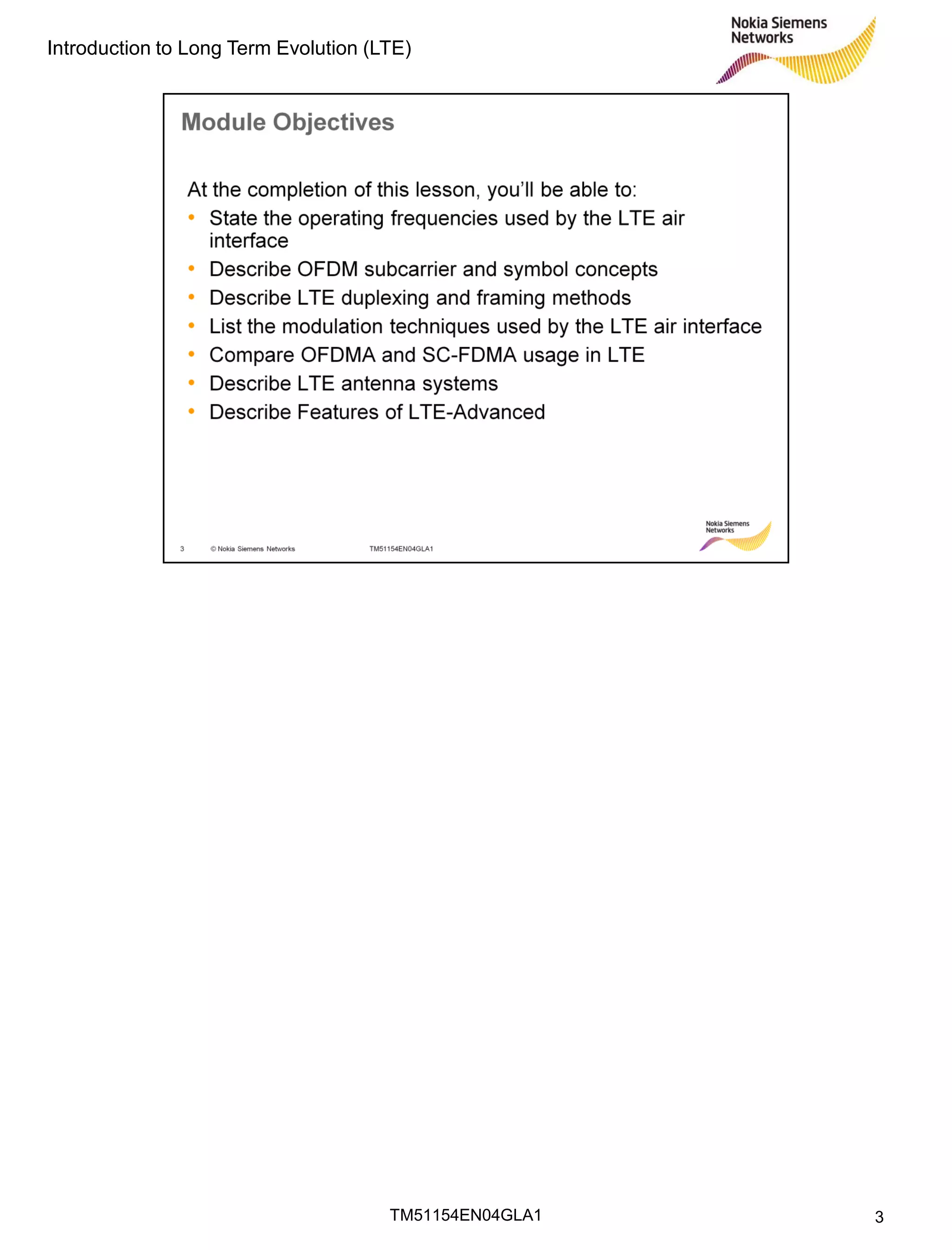 LTE air interface overview | PDF