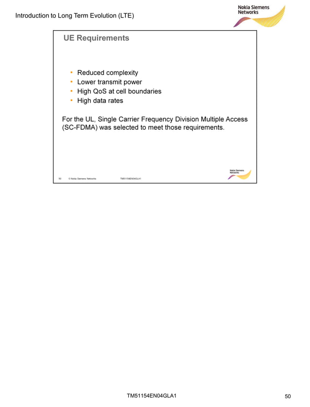 LTE air interface overview | PDF