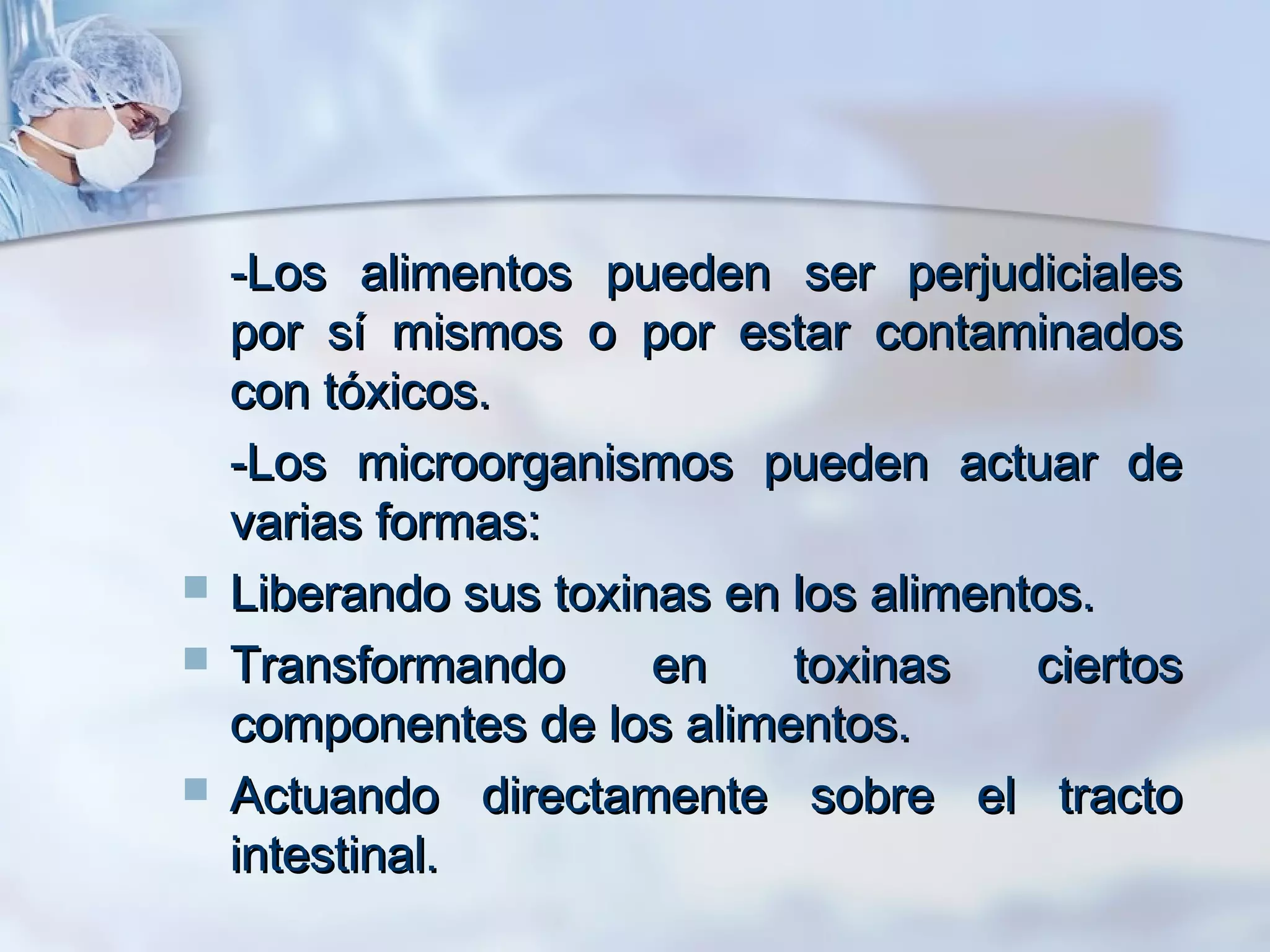 intoxicaciones alimentarias por farmacos | PPT
