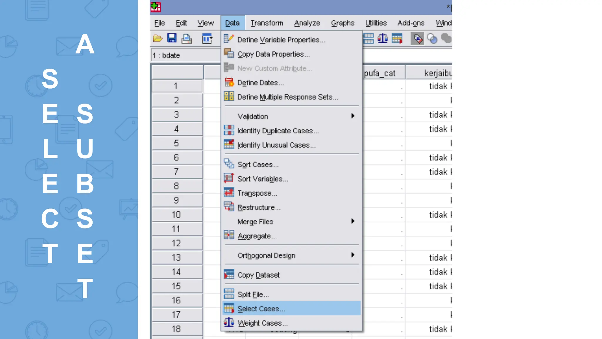 04 Transformasi variabel spss manual dan | PDF