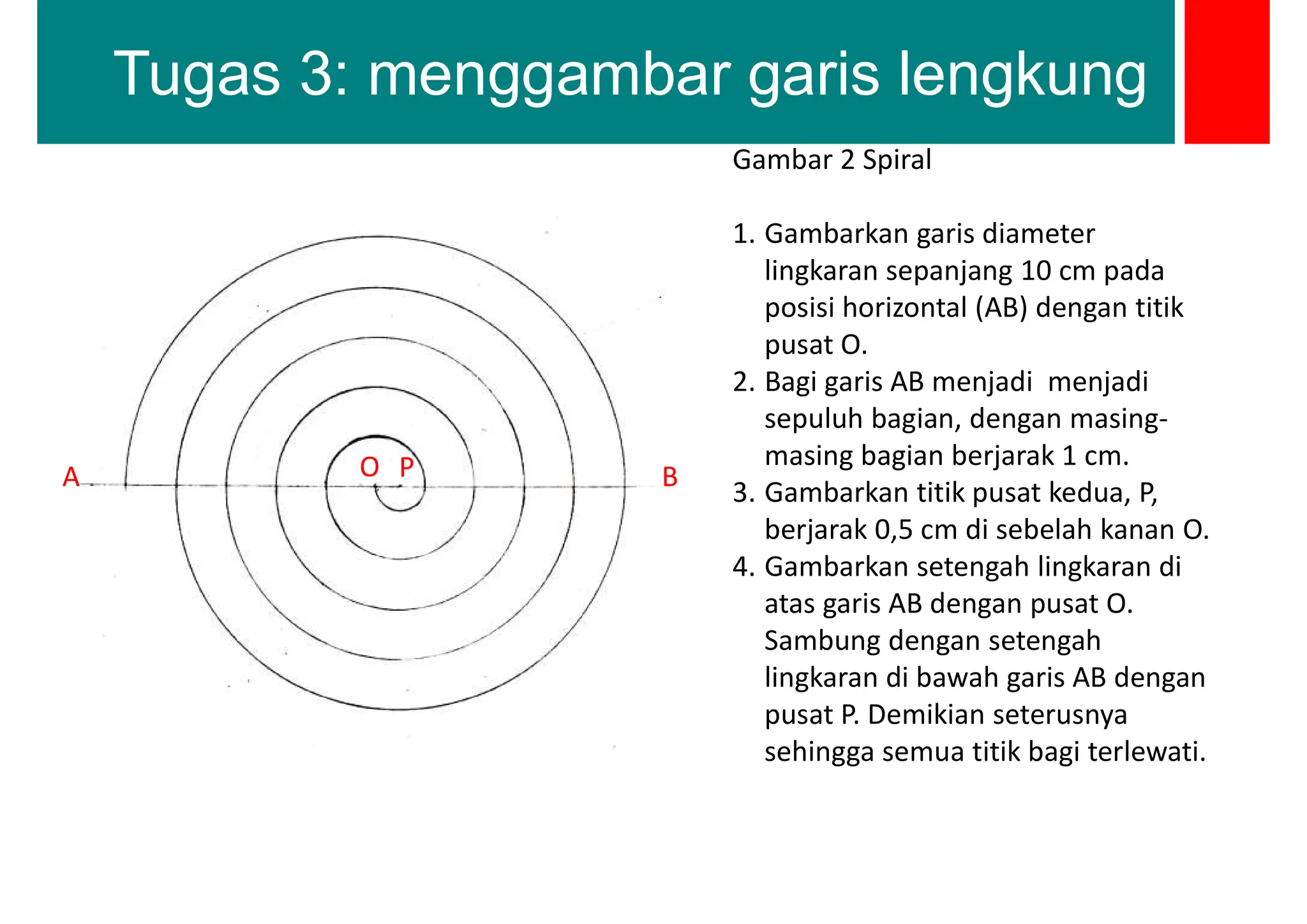 garis lengkung gambar teknik sarjana teknik | PDF
