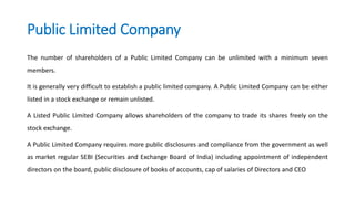 BT8010 : Types of ownership | PPTX