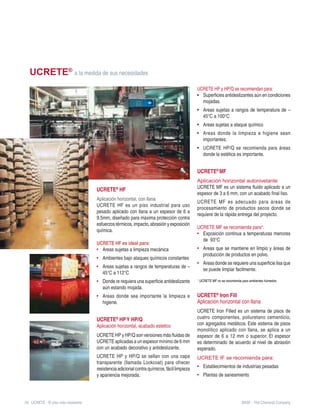 UCRETE EL PISO MAS RESISTENTE | PDF