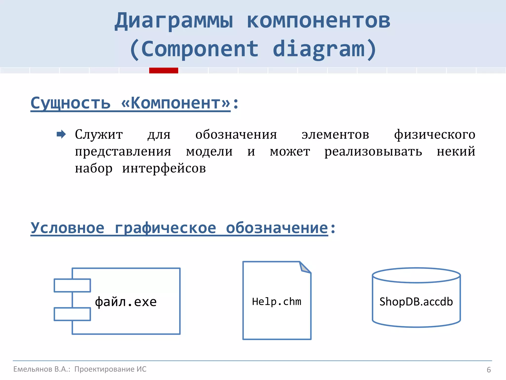 Лекция 4. UML (physical model) | PDF | Computing | Technology & Computing