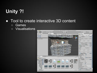 Unity - Now with free mobile development! - Timo Kallaste | PPT