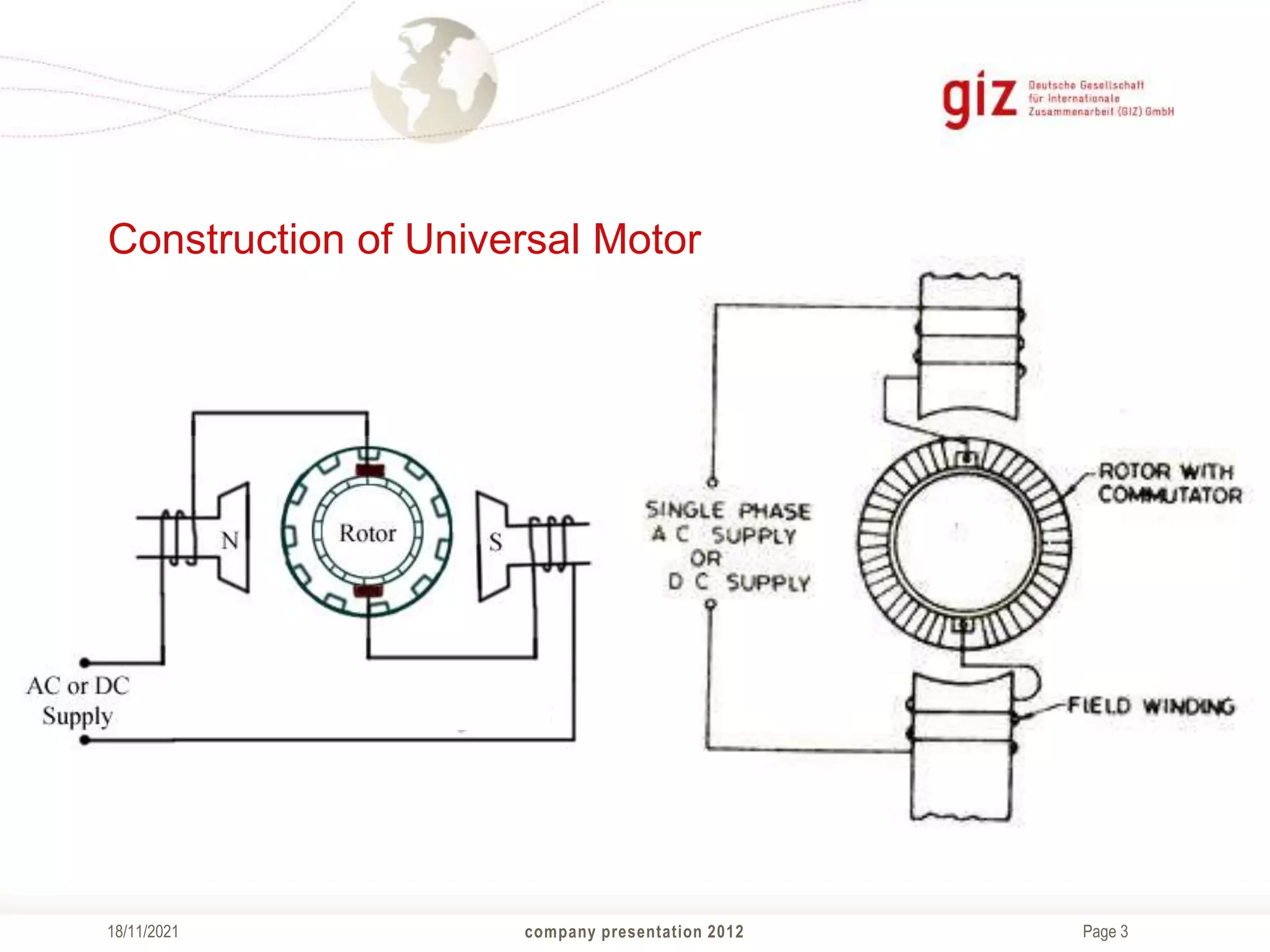 04 universal motor | PPTX