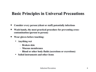04 Universal precaution_ infection prevention | PPT