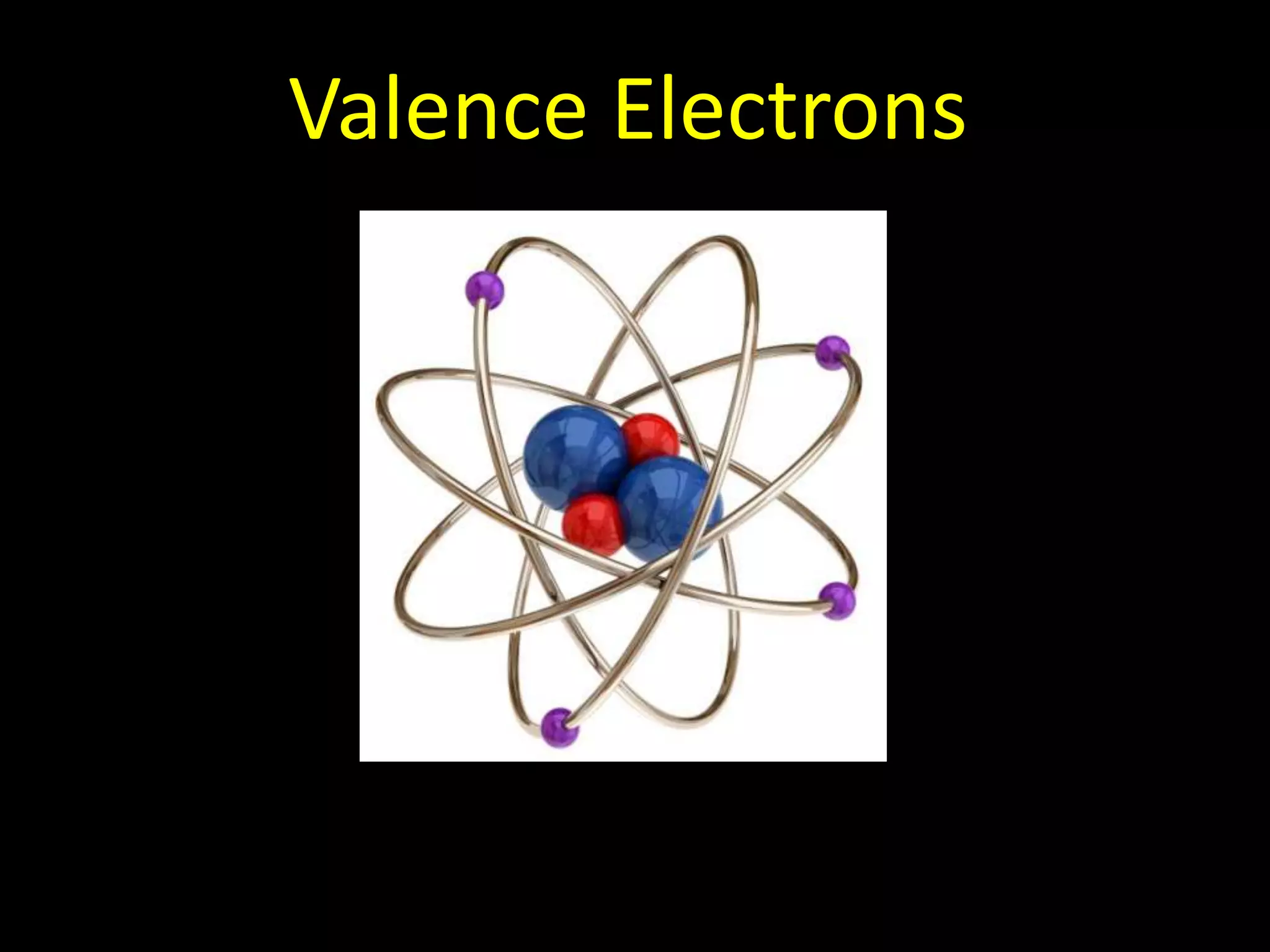 Valence Electrons | PPTX