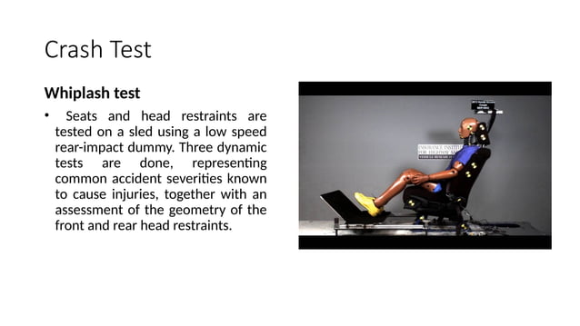 vehicle testing and instrumentation for presentation | PPTX